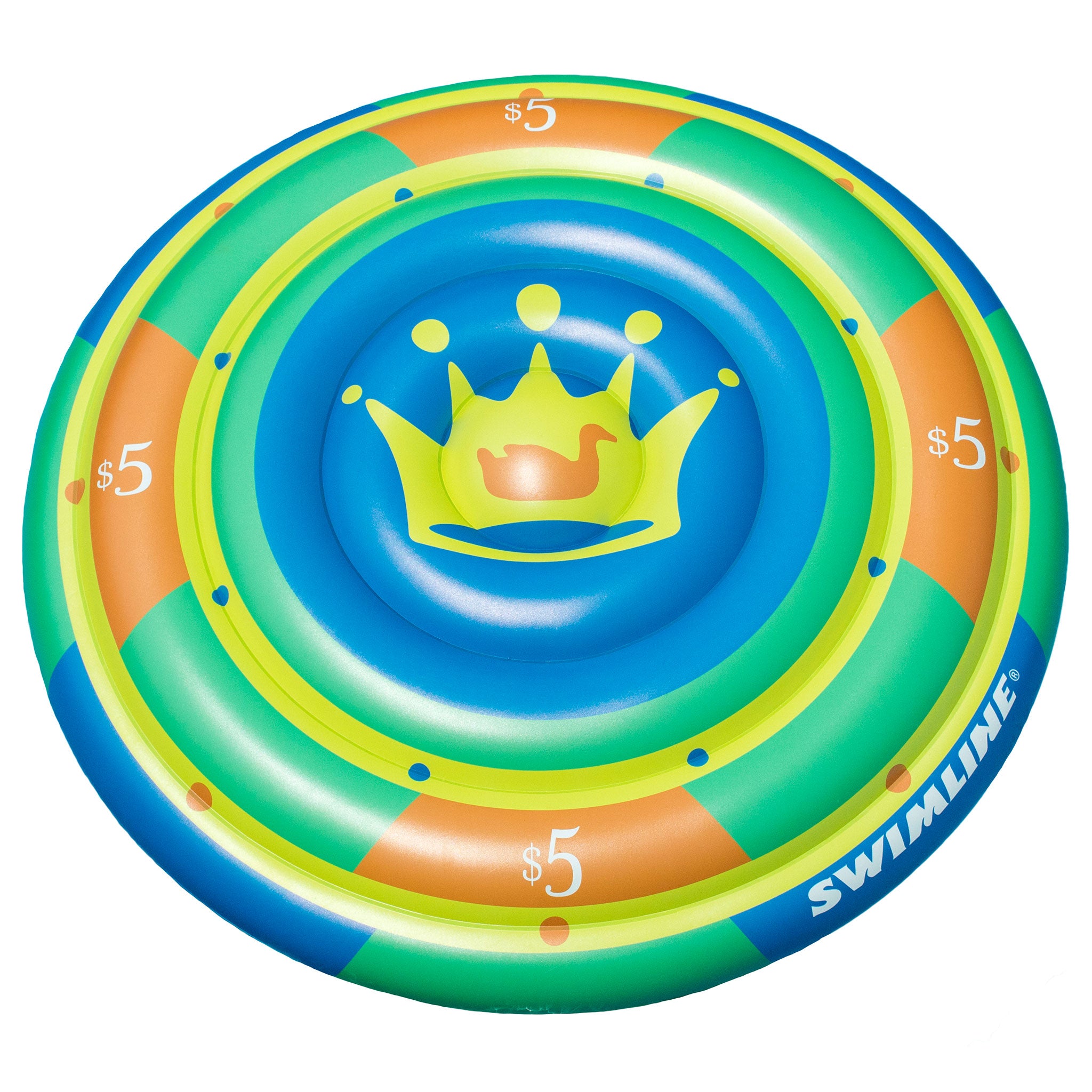 Swimline HighRoller Poker Chip Pool Inflatable Island